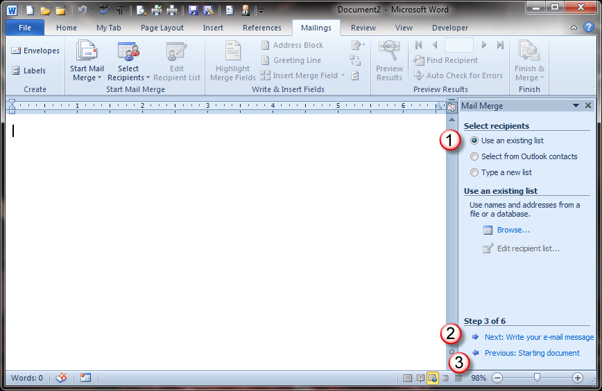 Microsoft Word Mail Merge Two Data Sources For Needs - anbad